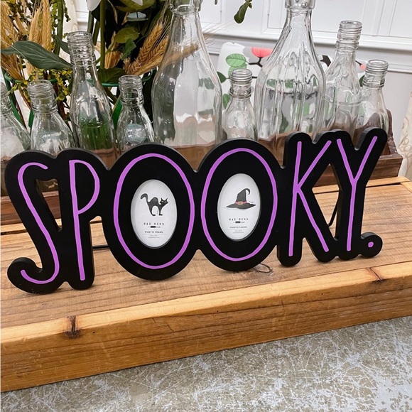 Rae Dunn | Holiday | Rae Dunn Purpleblack Spooky Free Standing Picture ...